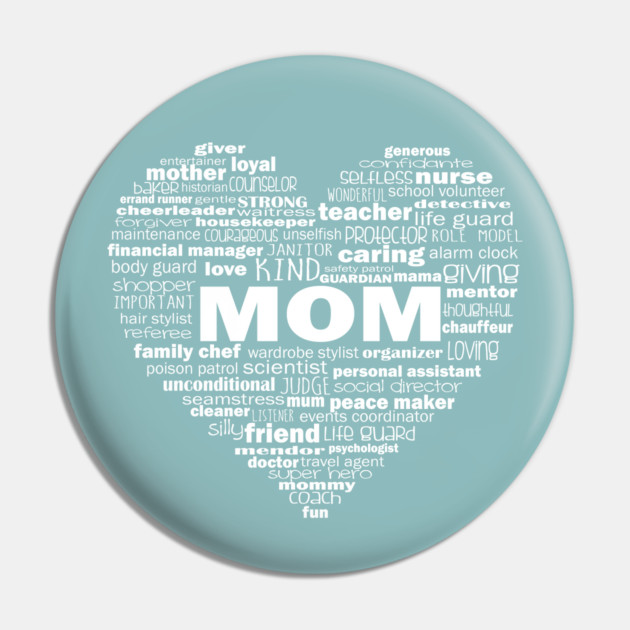 mum word cloud