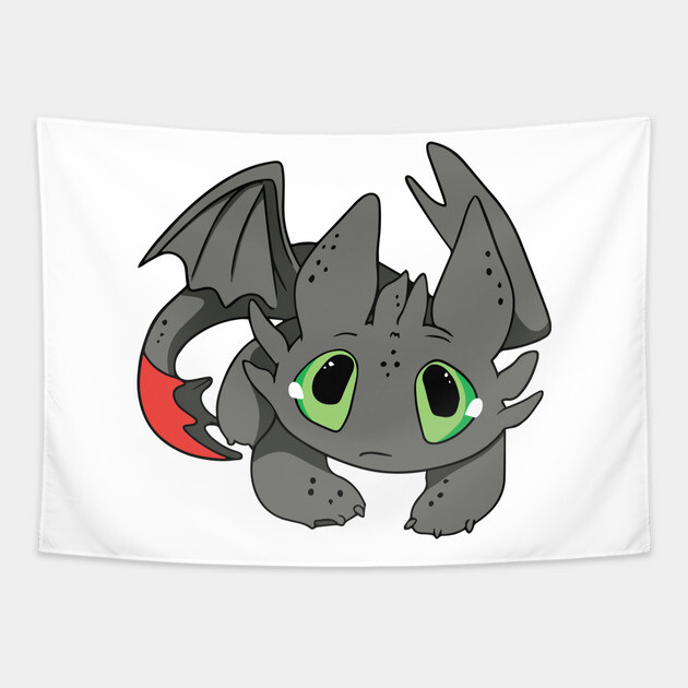 sad toothless