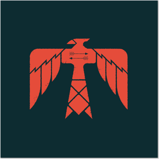 native american thunderbird design