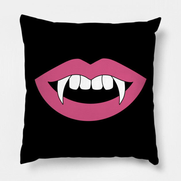 pink monster sharp teeth