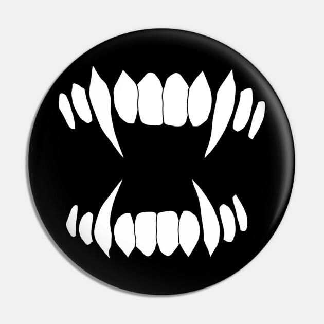 sharp teeth monster cartoon