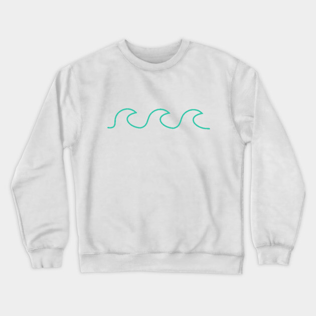 wave neck design simple