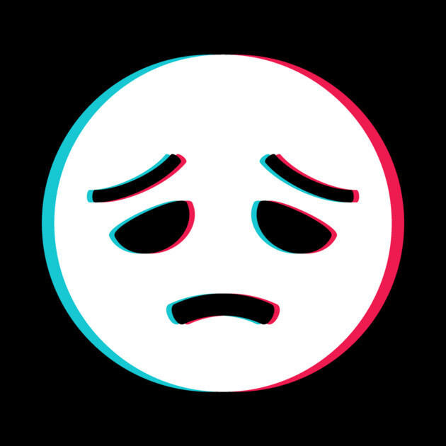 really sad smiley face