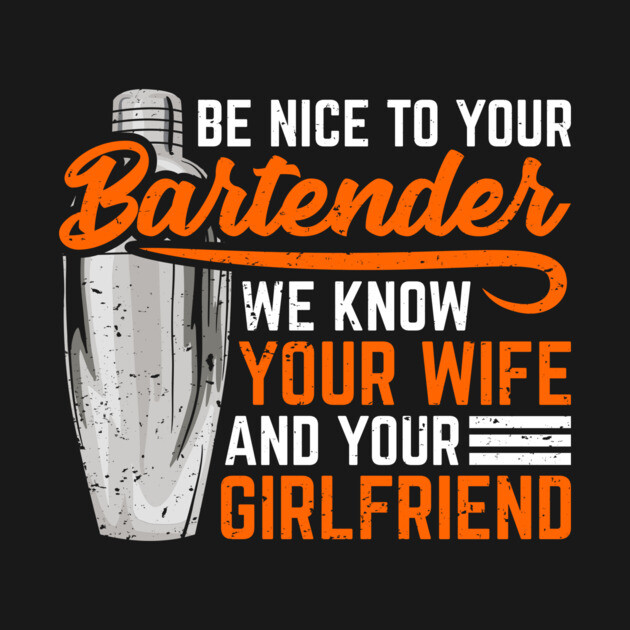 funny bartender