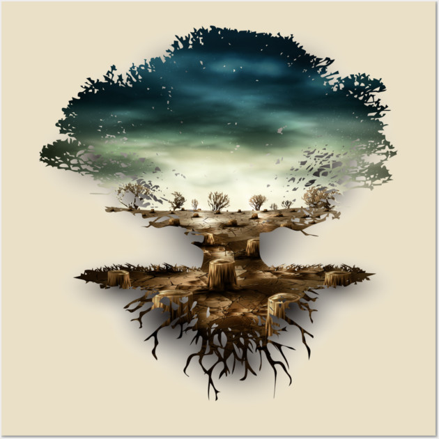 deforestation poster making