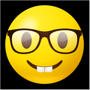 nerdy face