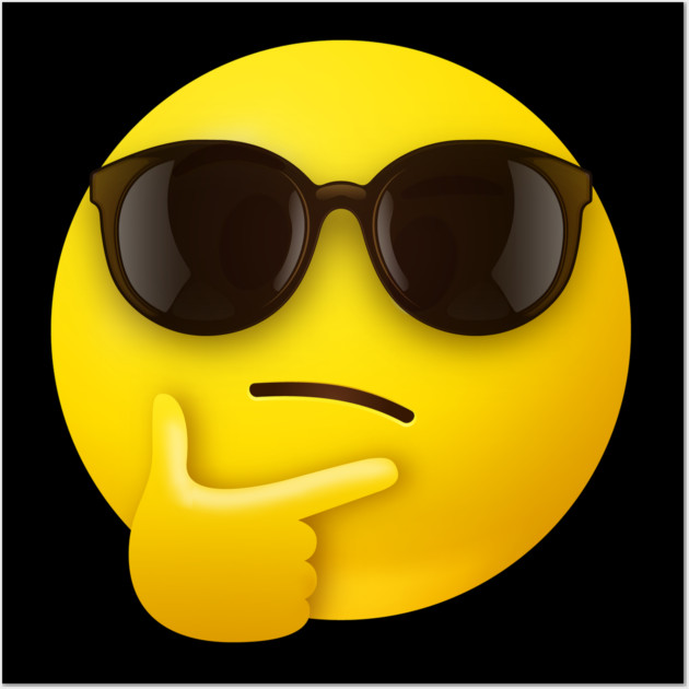 thinking face emoticon