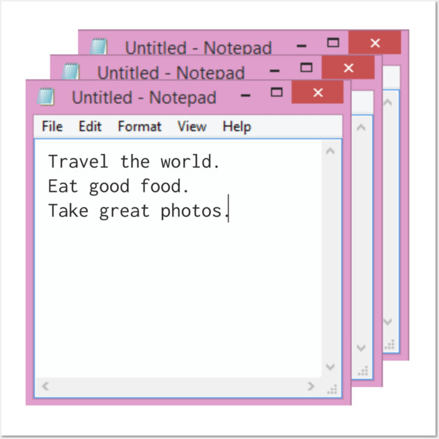 notepad design aesthetic