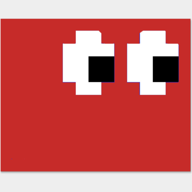 pacman ghost eyes