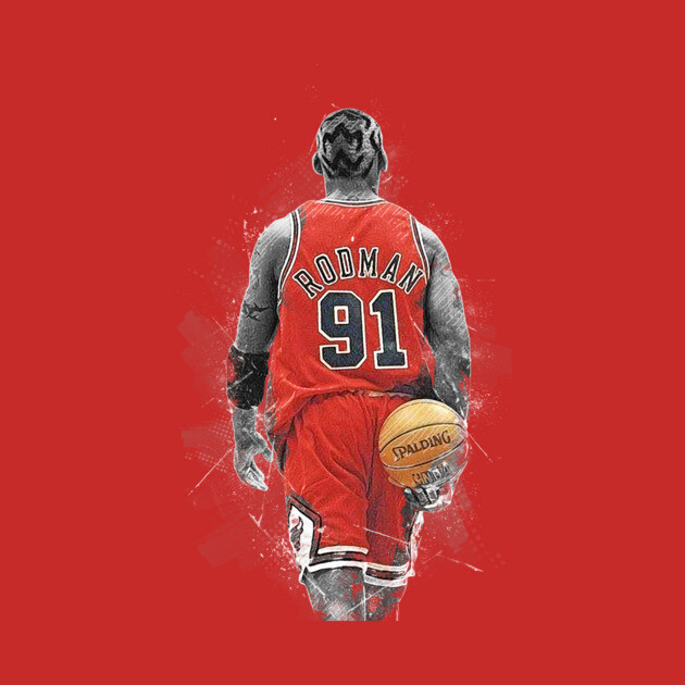 Dennis Rodman - Dennis Rodman - T-Shirt | TeePublic