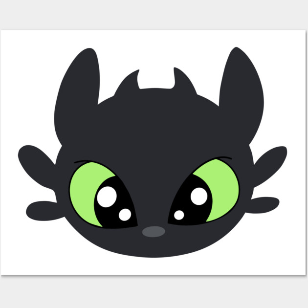toothless dragon cute face