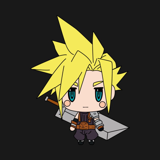 chibi cloud final fantasy