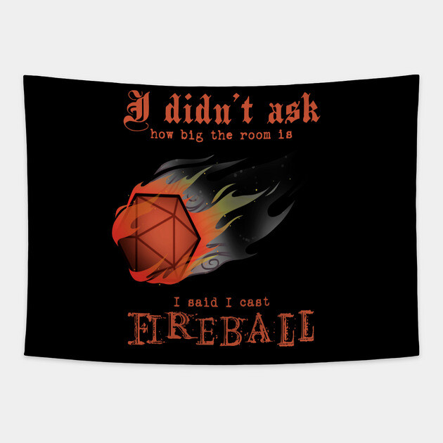 fireball tapestry