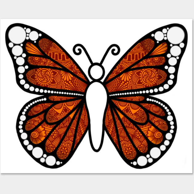 zentangle butterfly patterns