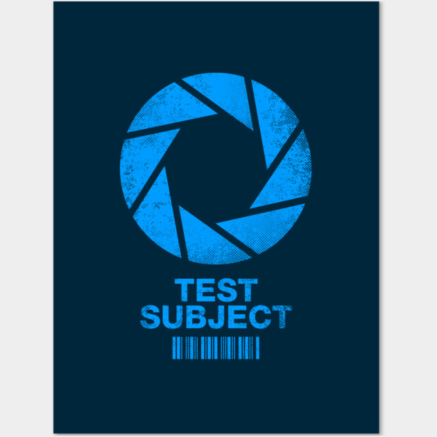 aperture science posters