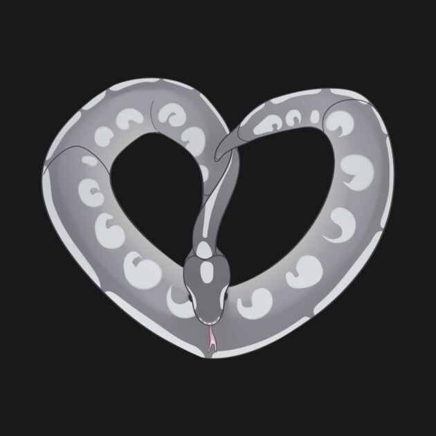 Ball Python Heart (Mystic) - Ball Python - T-Shirt | TeePublic