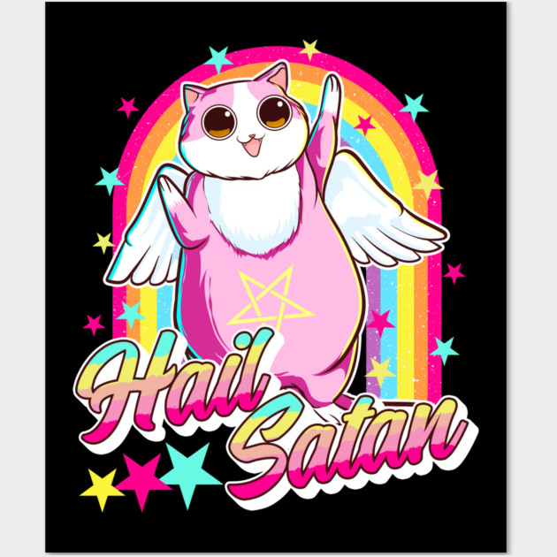 cute satanic cat