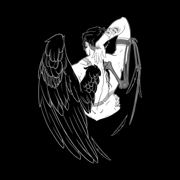 angle with a broken wing