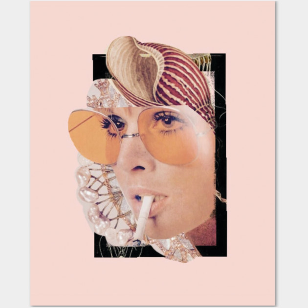 She Shells - Digital Collage - Posters and Art Prints | TeePublic