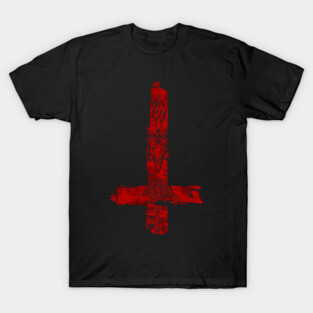 upside down cross 666
