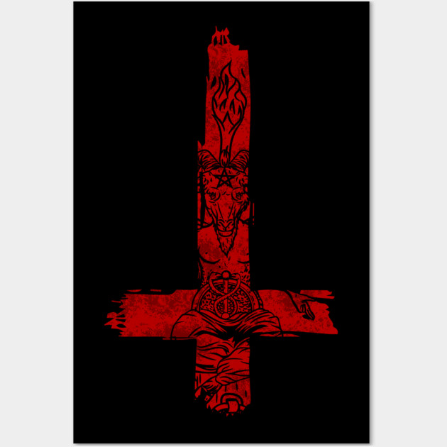 inverted cross artwork