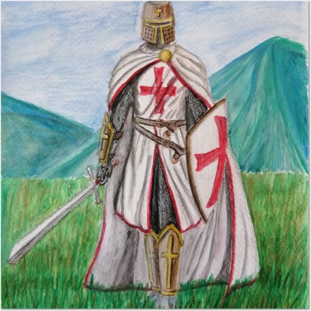 templar drawing