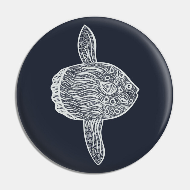 ocean sunfish drawing