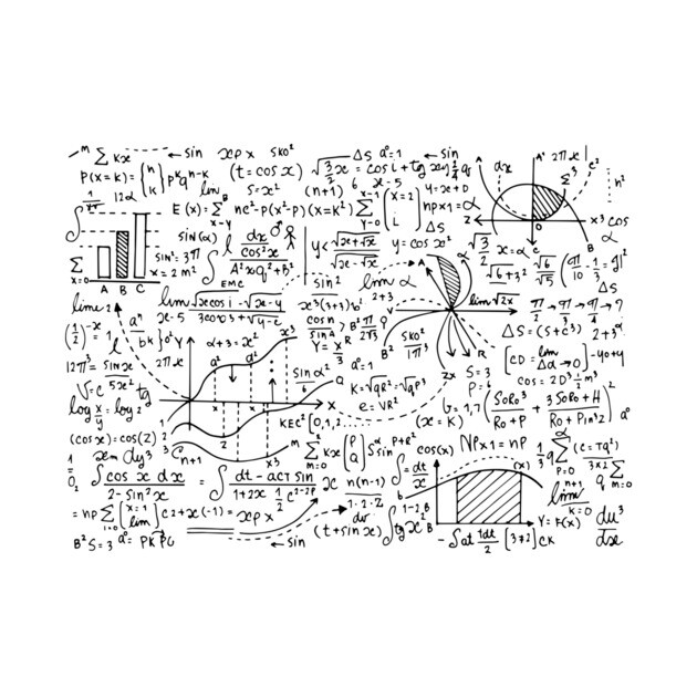 artwork using math equations