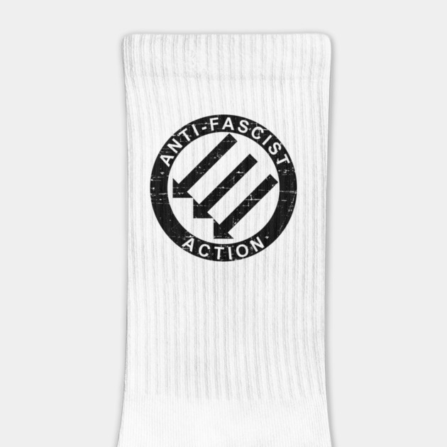 ANTIFA Post-WWII anti-fascism Anti-Fascist Action Anti-racism symbol ...