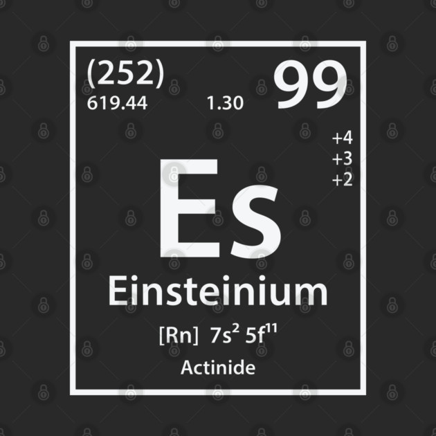 einsteinium atomic weight