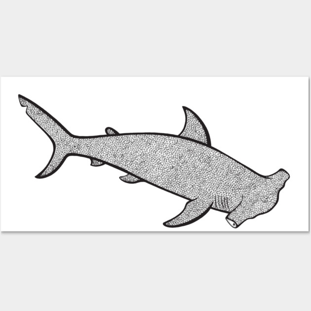 hammerhead shark stencil printable