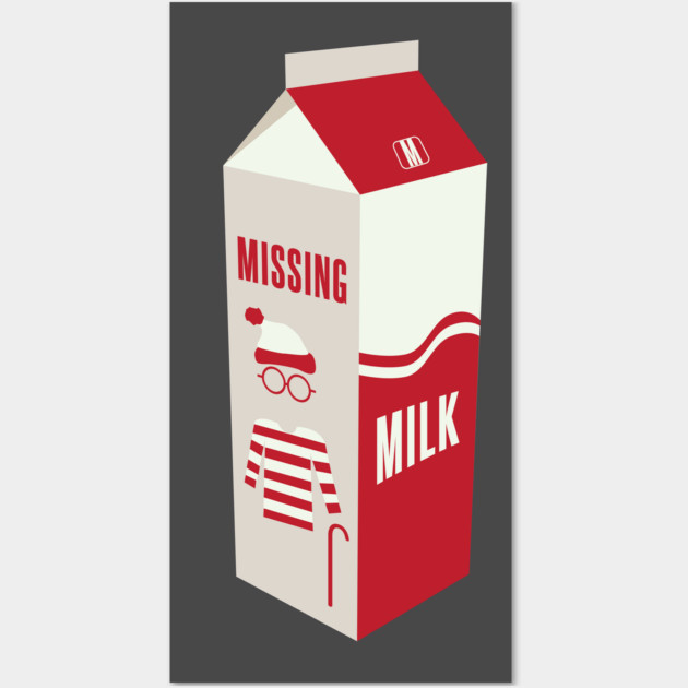 missing milk carton template