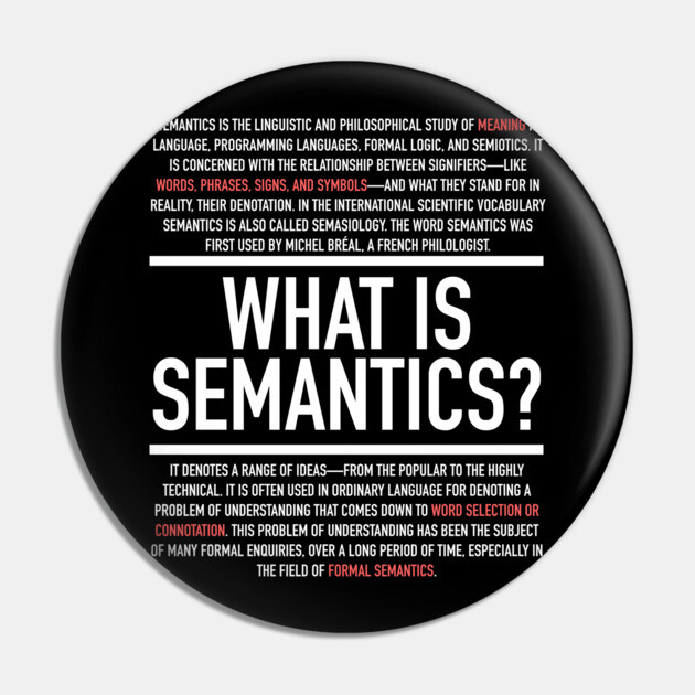 semantics linguistics