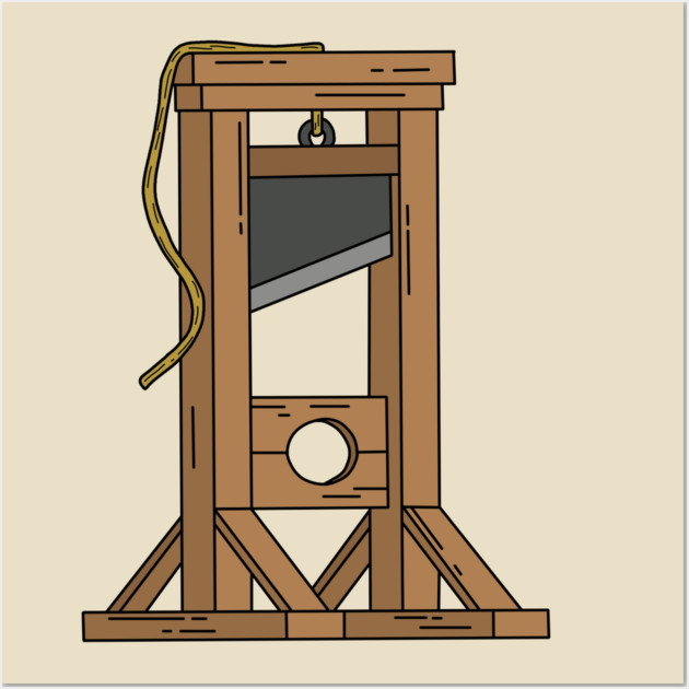 guillotine drawing