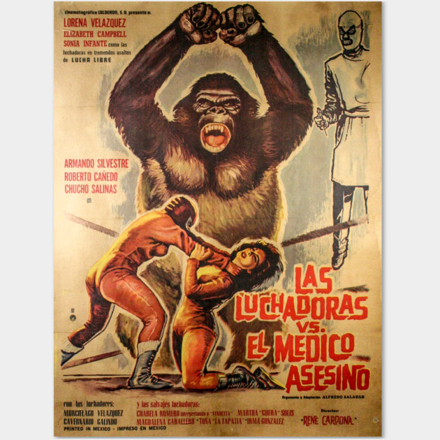 lucha libre poster art