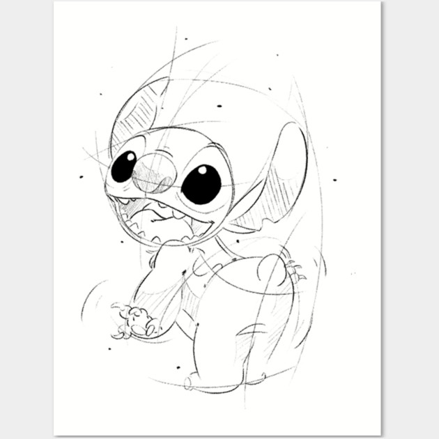 disney portraits coloring book stitch