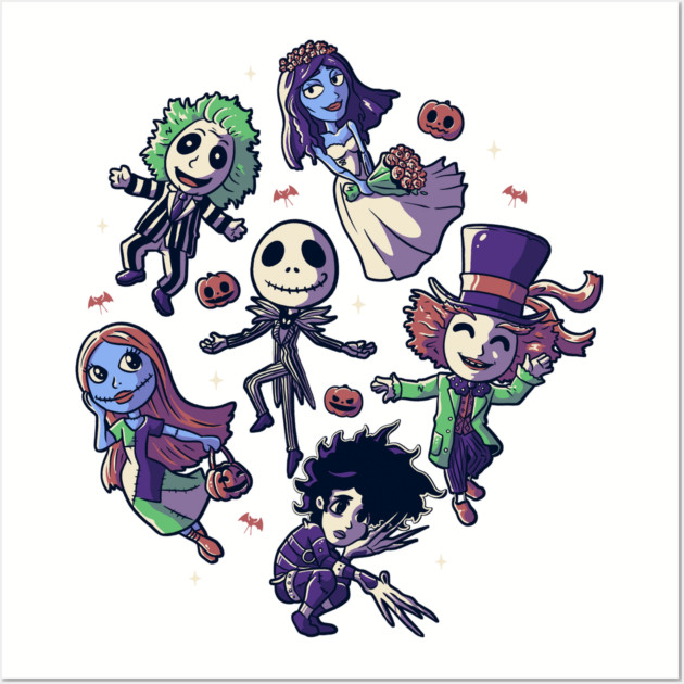 tim burton print