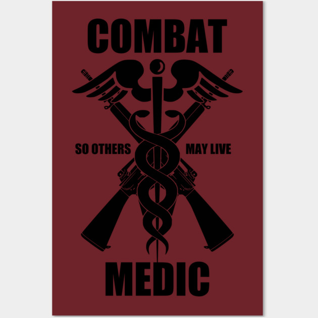 combat medic poster