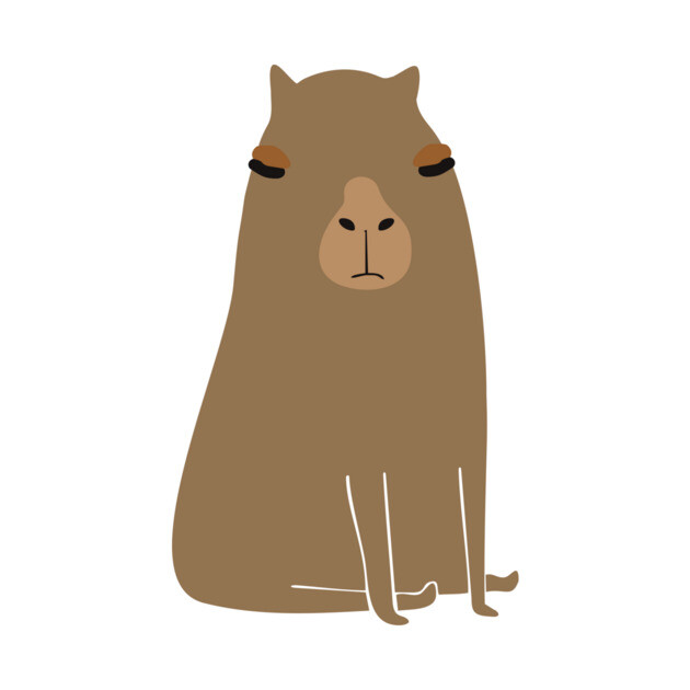 obese capybara