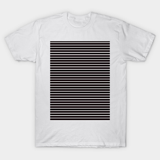 horizontal line pattern shirt