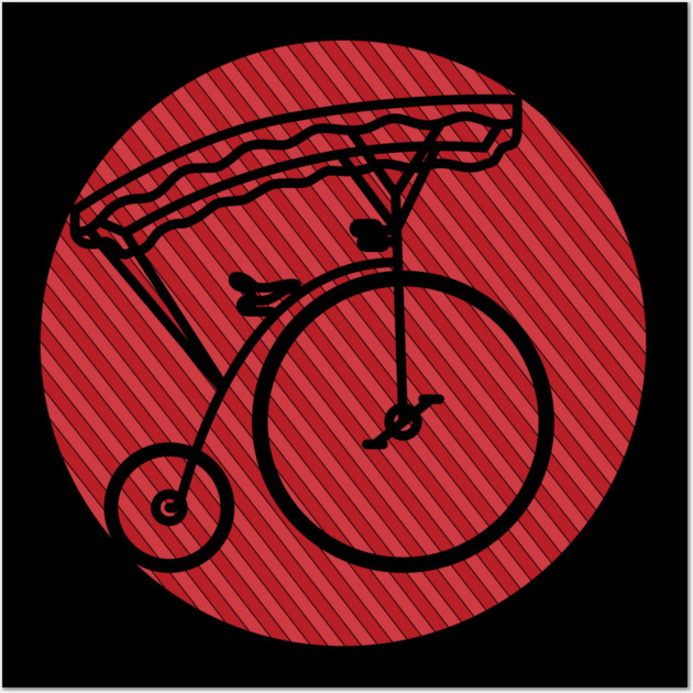 penny farthing poster