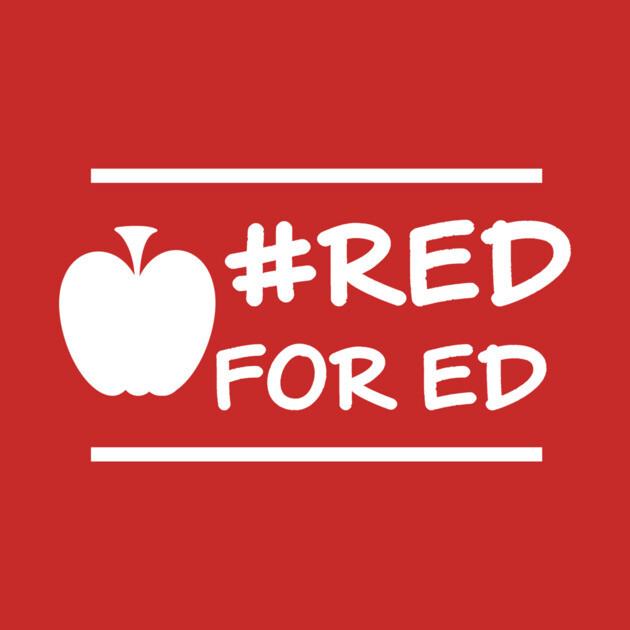 Red for Ed (smooth) - Redfored - Hoodie | TeePublic