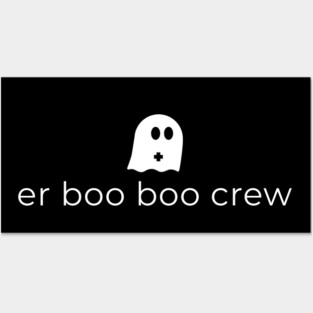 Boo Boo Crew Cool Ghost Nurse Posters and Art Prints for Sale | TeePublic