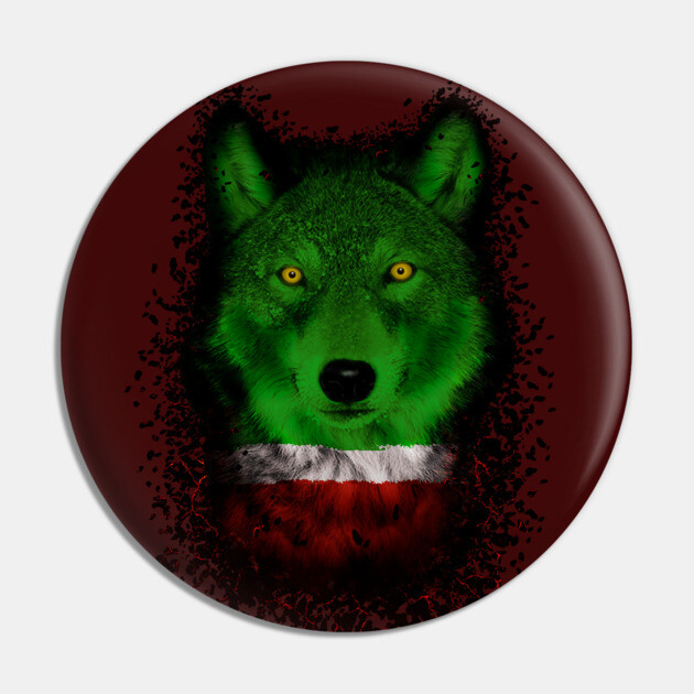 chechen flag wolf