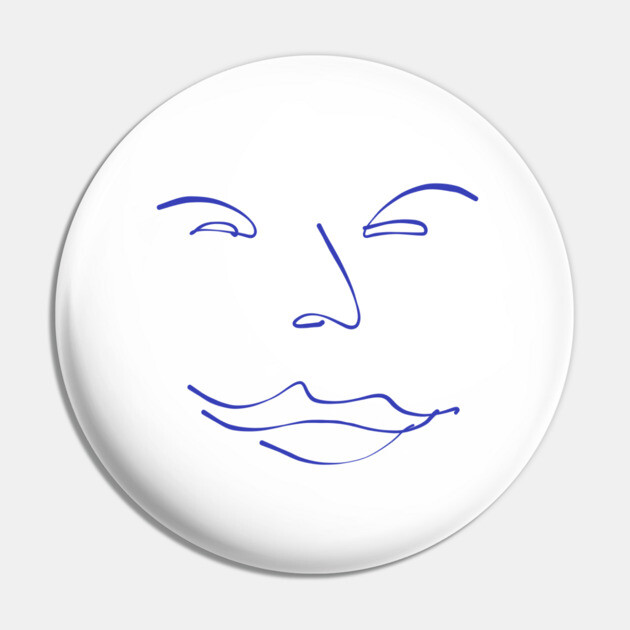 mischievous face drawing