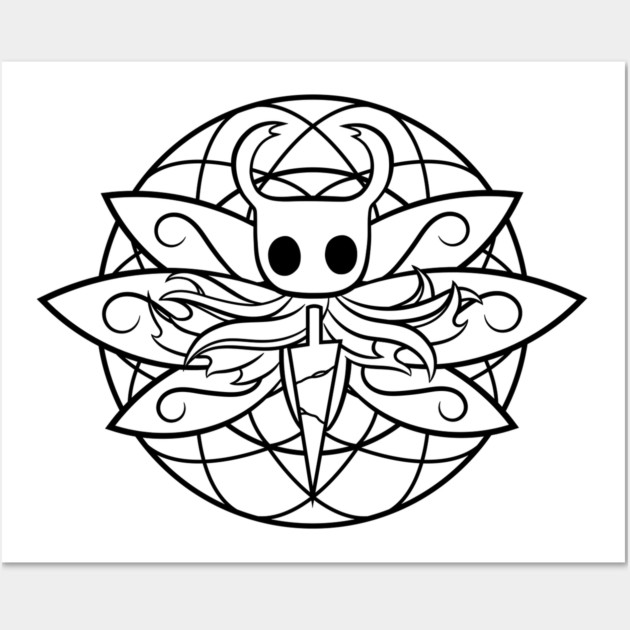 coloring pages hollow knight