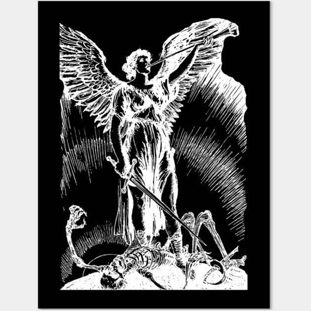 gothic angel drawing