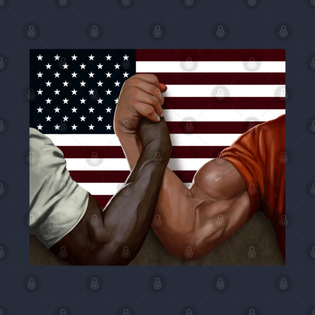 predator arnold shaking hands