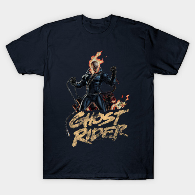 ghost rider new - Ghost Rider - T-Shirt | TeePublic