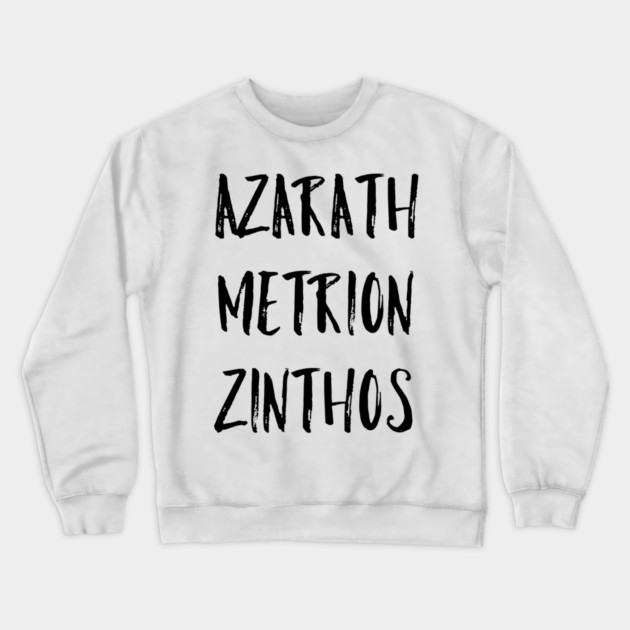Azarath Metrion Zinthos (Alternate) - Comic - Crewneck Sweatshirt ...